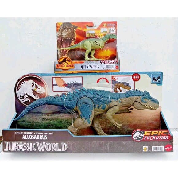 Mattel | Toys | Jurassic World Ruthless Rampagin Allosaurus Dinosaur ...